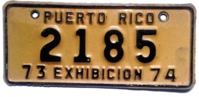 PUERTO RICO MOTORCYCLE CYCLE DEALER DEALERSHIP LICENSE PLATE TAG HARLEY ...