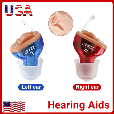 Mini Hearing Aids Digital Invisible In Ear Small Sound Voice Amplifier ...