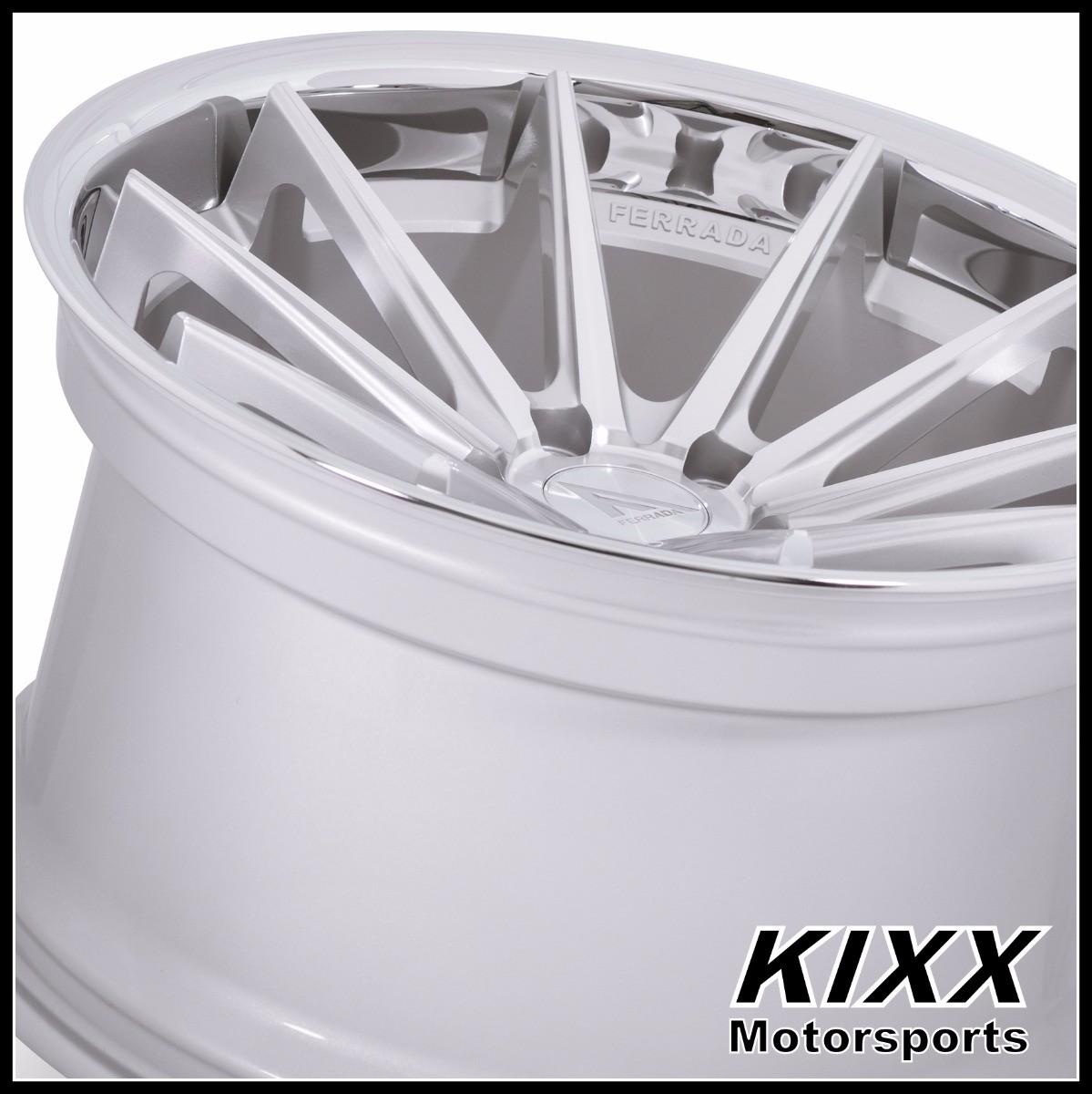 20" FERRADA FR4 20x9+35 20x10.5+38 SILVER CONCAVE WHEELS for INFINITI ...