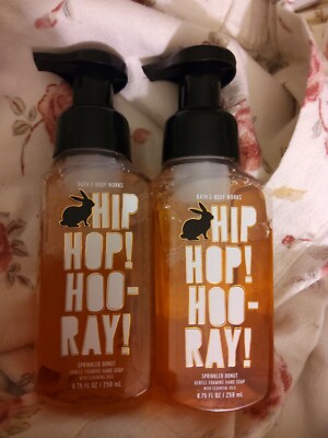 2 BATH And Body WORKS HIP HOP! HOO-RAY! SPRINKLED DONUT FOAM HAND SOAP ...