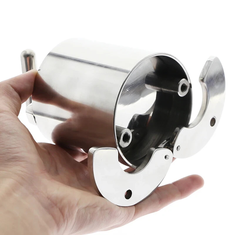 BALL SQUEEZER CHAMBER Scrotum Pendant Testicle Squeezer Device Ball ...