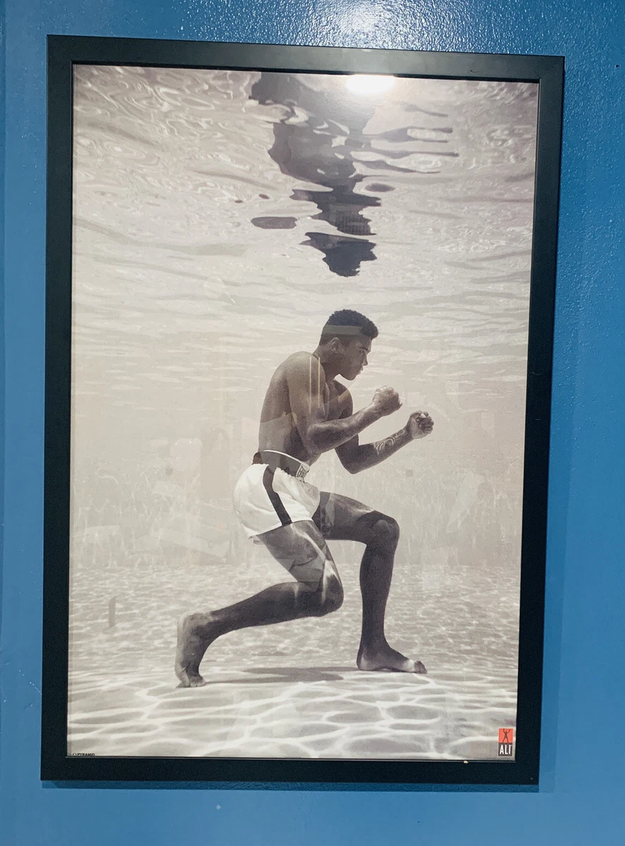 Muhammad Ali Underwater Poster