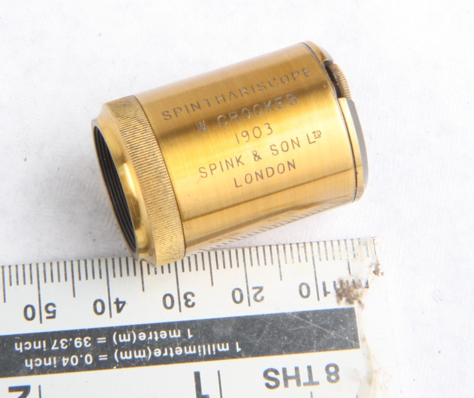 Antique Brass W. Crookes Spinthariscope 1903, Spink & Son | eBay UK
