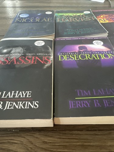 Left Behind Series Paperback Books 3-6, 9 +1; By LaHaye/Jenkins 6 Books ...