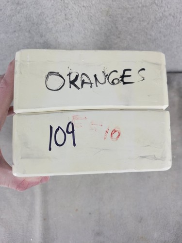 Vintage Ceramic Slip Casting Mold Of 2 Orange Fruits | eBay