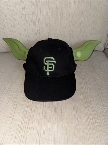 San Francisco SF Giants 2024 Star Wars Day Yoda Ears Hat Cap MLB SGA ...