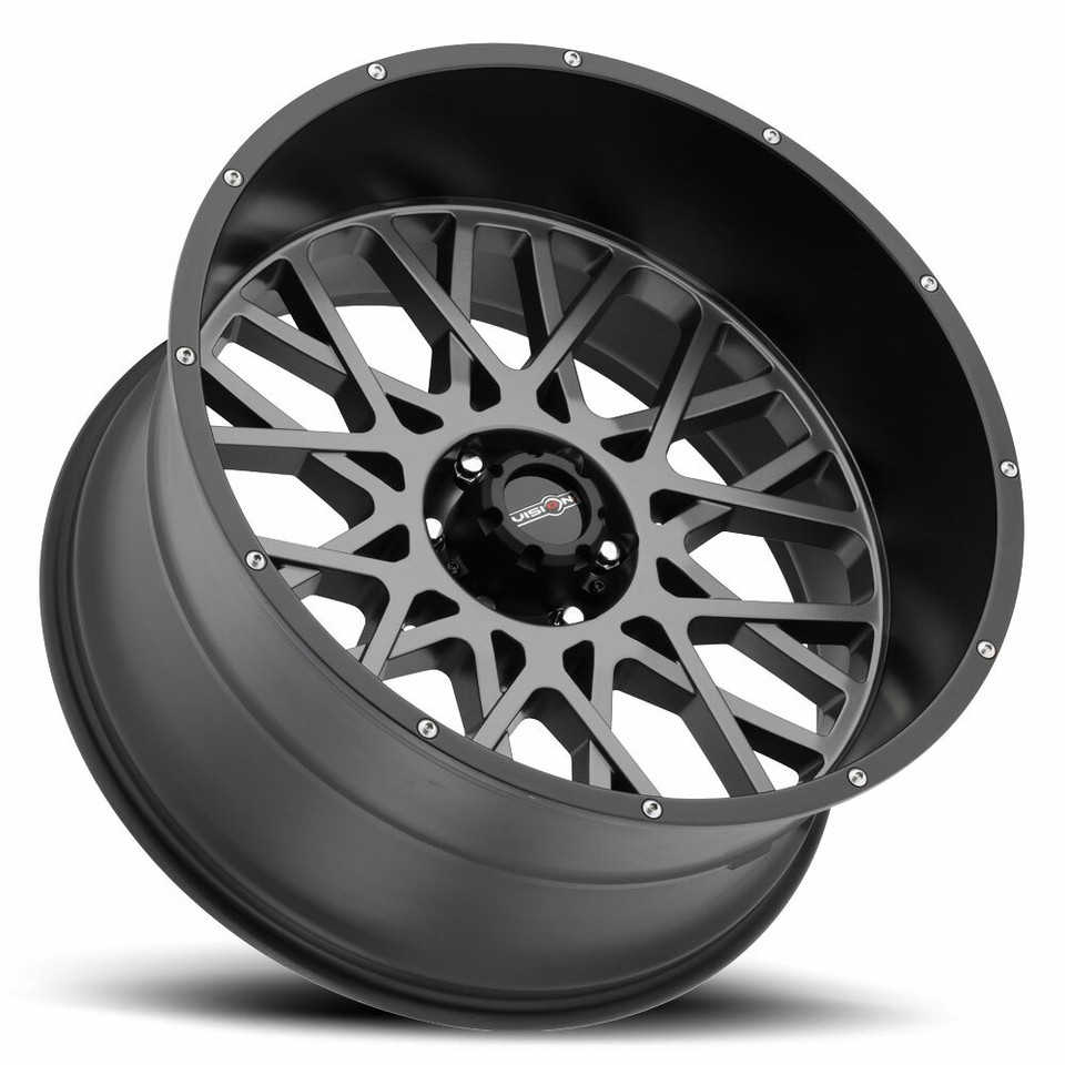 22x12 ET-51 Vision 412 Rocker 5x127 Anthracite Wheels (Set of 4) | eBay