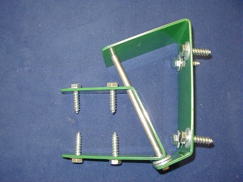 Swing Pivoting, moveable, gravity self centering mailbox hinge, pivots ...