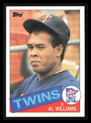 Al Williams 1985 Topps #614 Minnesota Twins | eBay