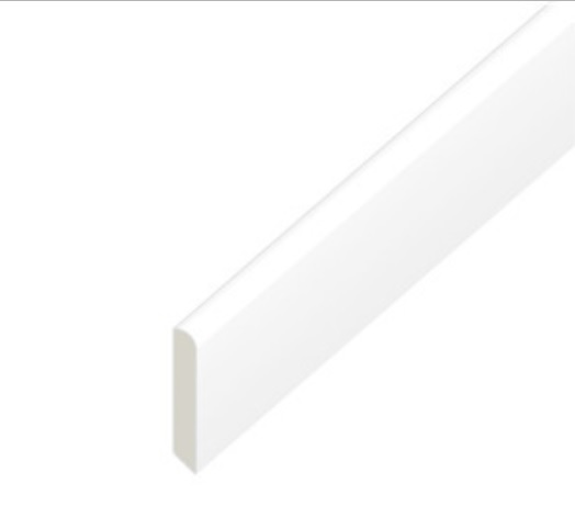 30mm Plastic Edging Trim Cloaking Fillet Bathroom Window Door Trim Bead ...
