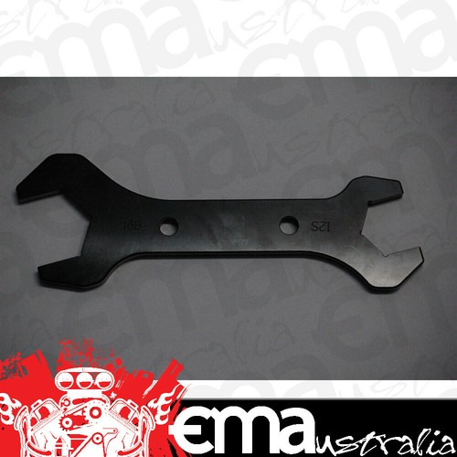 Aeroflow AF98-2004-1-8-6 Double Ended Wrench Single Black Wrench -6AN ...