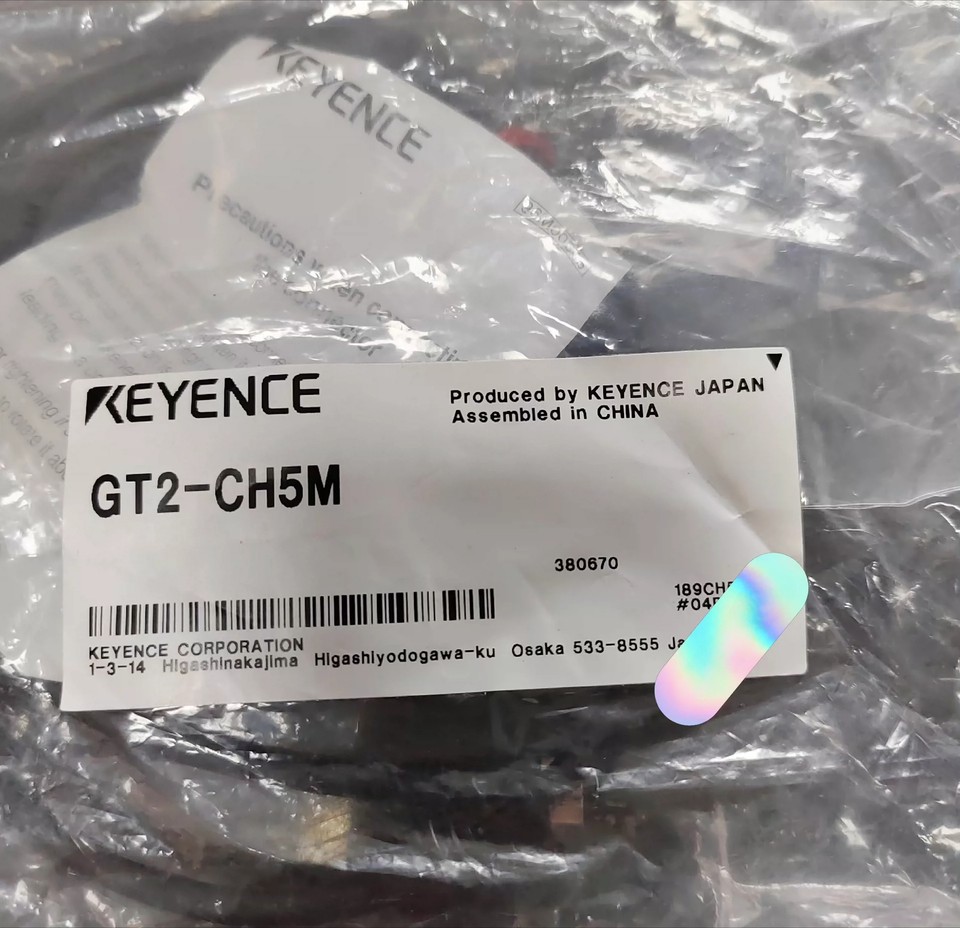 1pcs KEYENCE GT2-CH5M Sensor Cable 5m | eBay