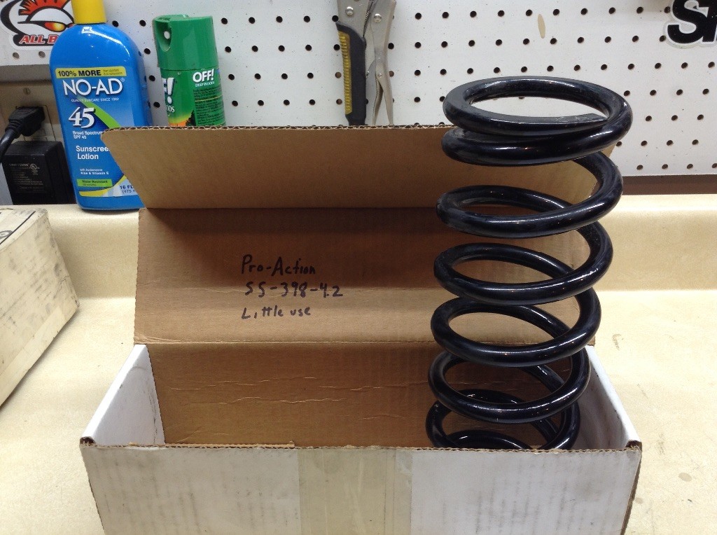 CR/KX/RM/YZ Pro Action .42 kg/mm dirt bike rear spring | eBay