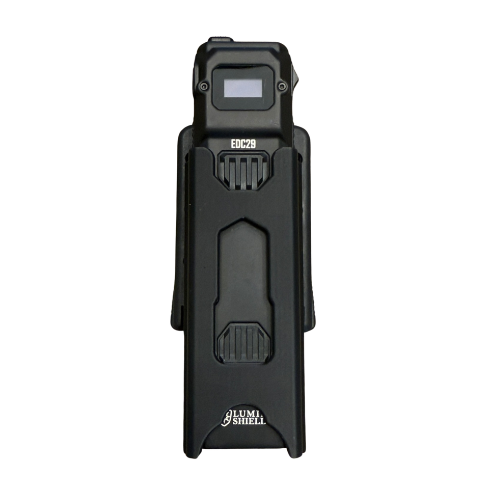 Clip & Carry Belt Sheath for Nitecore EDC29 Flashlight Holder Case ...