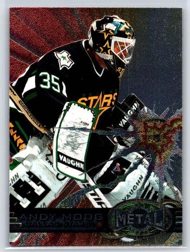 1996-97 Metal Universe Andy Moog Dallas Stars #41 | eBay