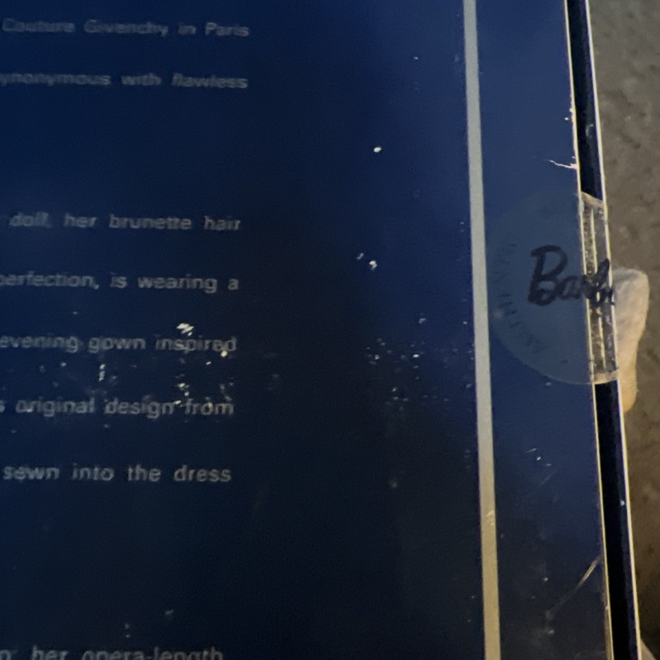 Givenchy Barbie Doll Limited Edition 1999 Mattel 24635 | eBay