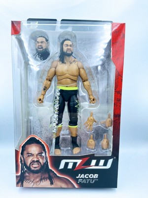 WWE ELITE JACOB FATU MLW WRESTLING ACTION FIGURE BOSS FIGHT STUDIO NOT ...