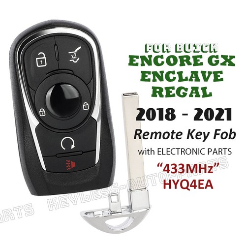 HYQ4EA for Buick Regal Sportback Enclave Encore GX 2018-21 Smart Remote ...