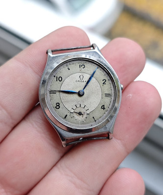 1938 Omega rare sector dial manual wind wristwatch requiring repair | eBay