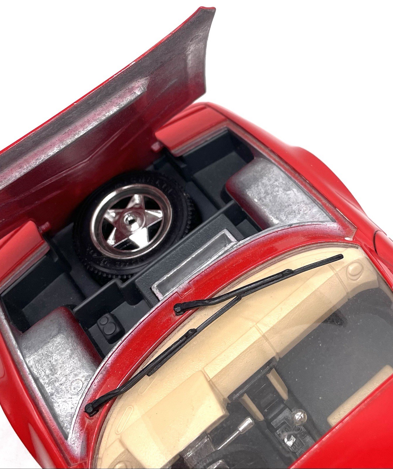 Burago 1984 Ferrari TestaRossa 1:18 Scale Red Diecast Model Car Made In ...