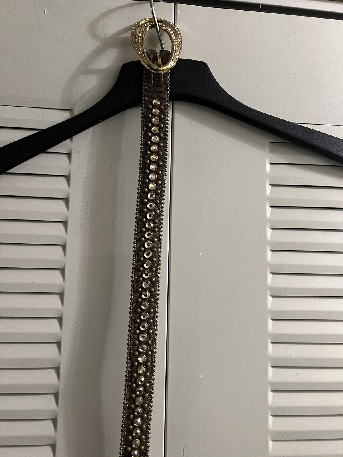 Women’s BB Simon Rhinestone Belt XL - Gem