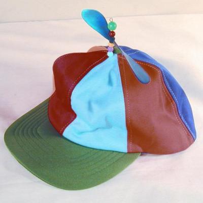 1 ADULT SIZE HELICOPTER BASEBALL HAT novelty joke party hats GOOFY NEW ...