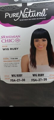 Diana Pure Natural Bohemian Wig, Style - Wig Ruby , Color (Brown) FS4 ...