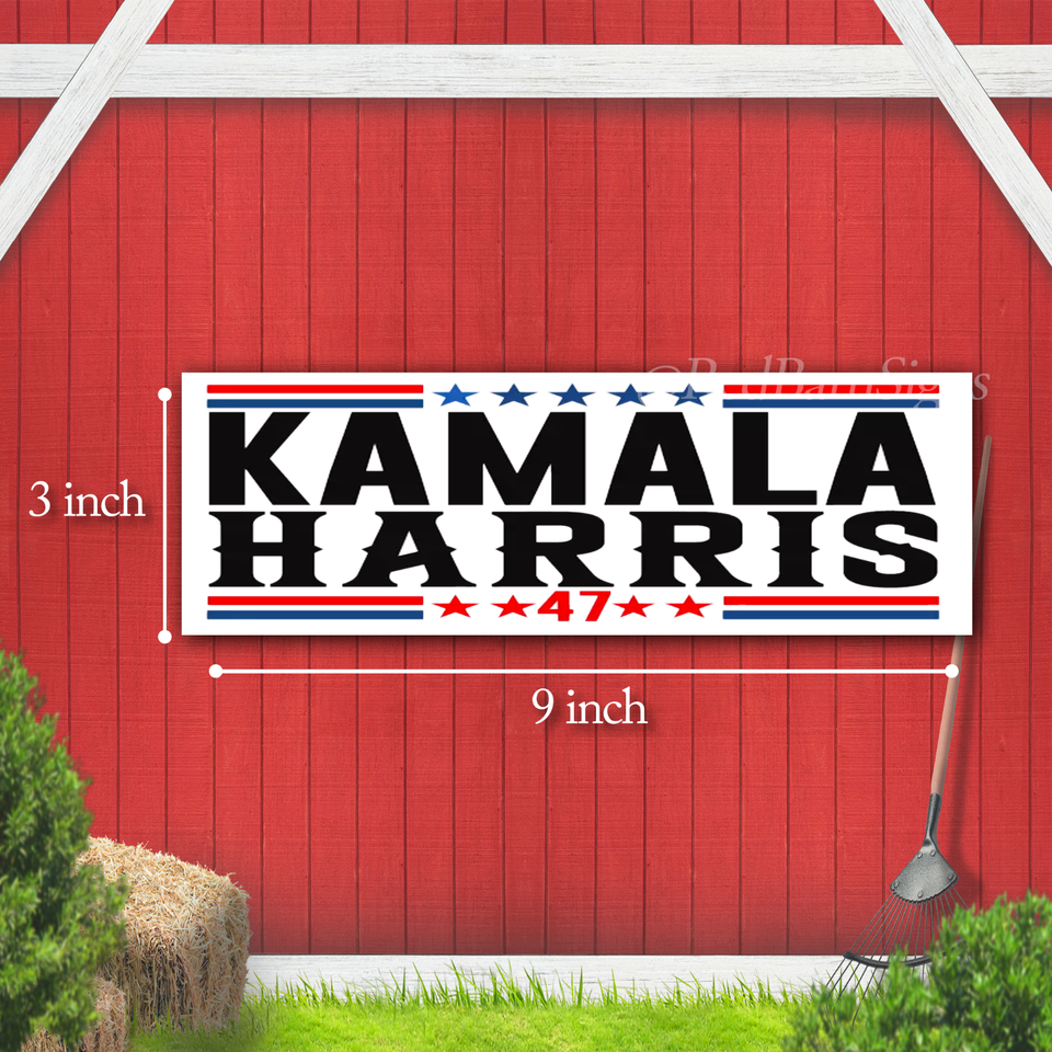 Kamala Harris Vinyl, Bumper Sticker | eBay