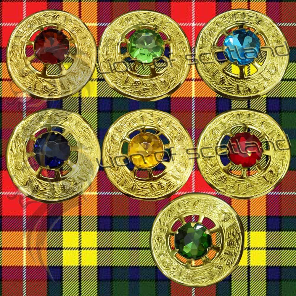 Plaid Pins Safety Diamante Pin White 4 Faux Pearl Scarf Fly Plaid Kilt