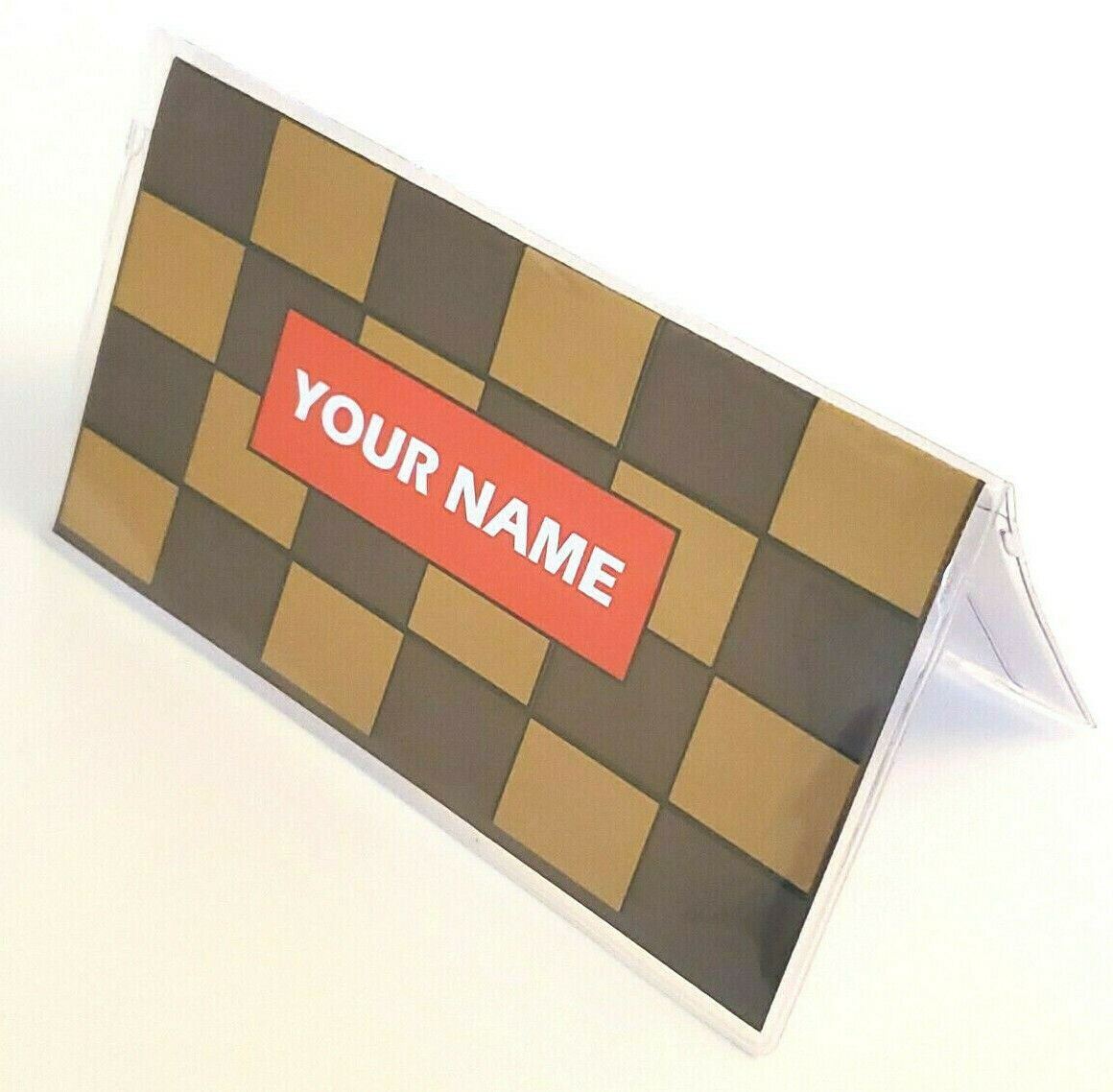 Designer inspired VINYL Checkbook Cover Personalized 'With Your Name ...