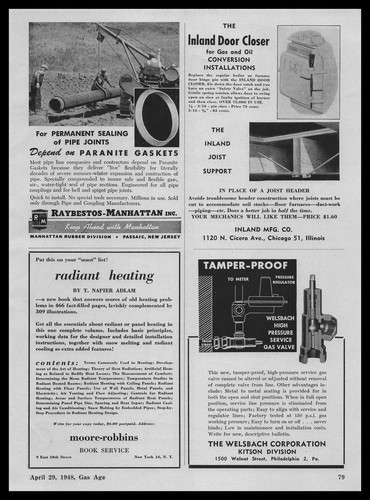 1948 Welsbach Corp Kitson Division Philadelphia High Pressure Gas Valve ...