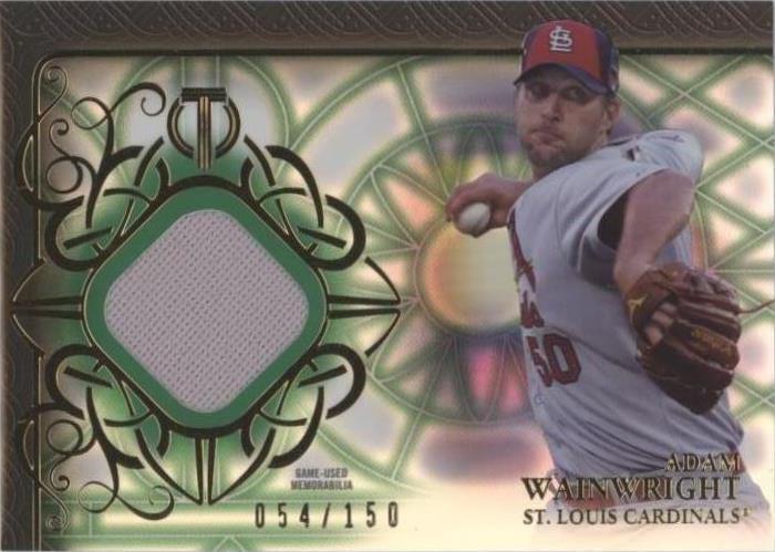 2015 Topps Tribute - Relics Adam Wainwright #TR-AW Green /150 (MEM) for ...
