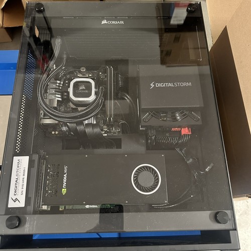 CUSTOM DIGITAL STORM Workstation PC RYZEN 7 2700X NVIDIA NVS810 16G RAM ...