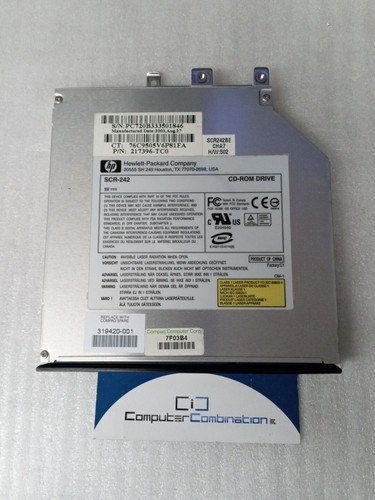 HP SCR-242 CD-ROM Drive 319420-001 - Black Bezel | eBay