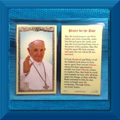 Holy Cards - Pope Holy Card