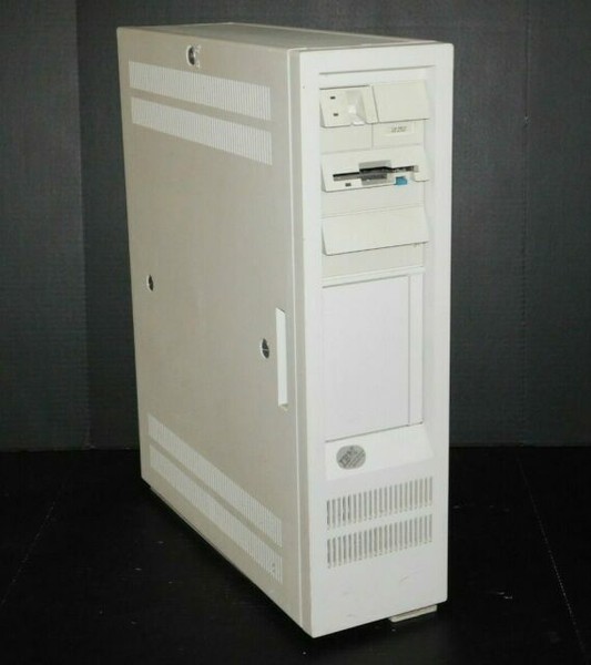 Vtg 1989 IBM 8580 80 386 Personal System Ps/2 Desktop Computer Floppy ...