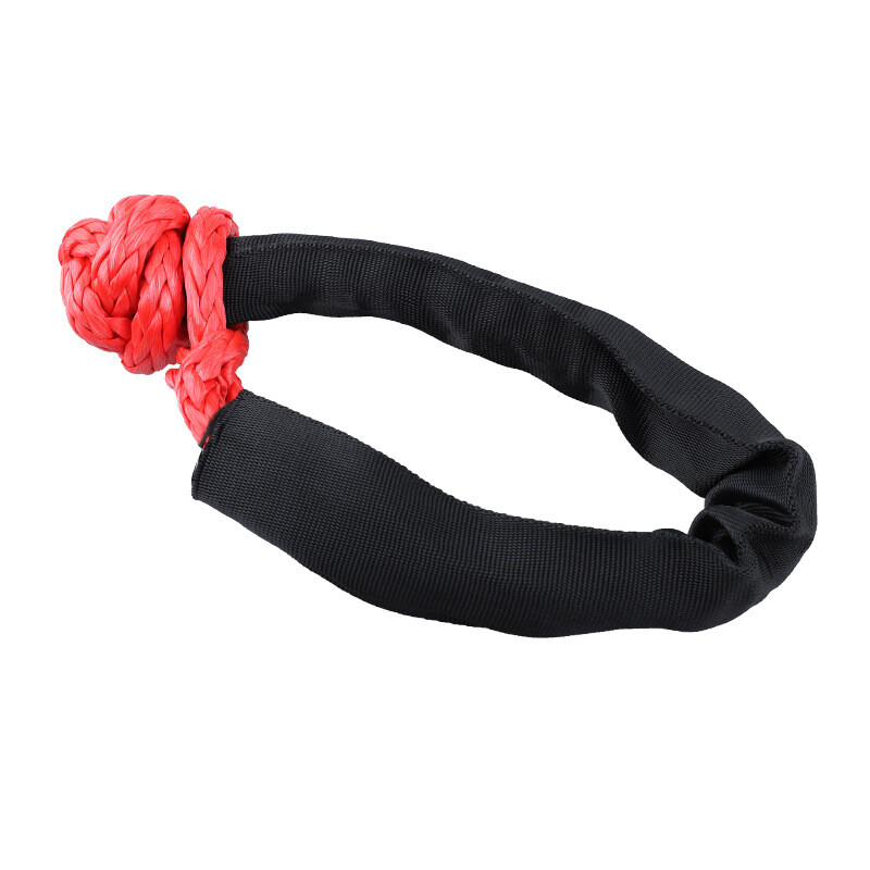Heavy Duty Recovery Ring Snatch Block Pulley w/ Soft Shackle Tow Winch ...