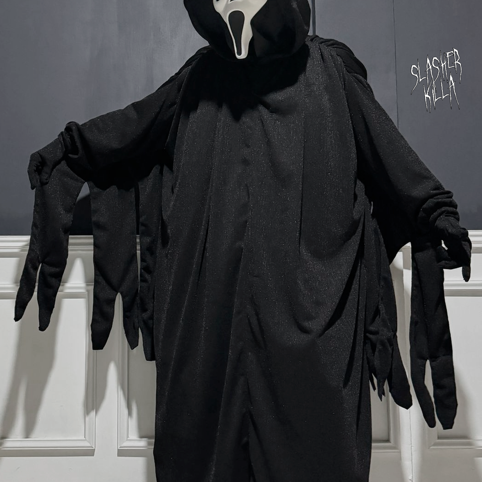 Scream 1 Sparkle Robe 1996 Version Ghostface Costume | eBay UK