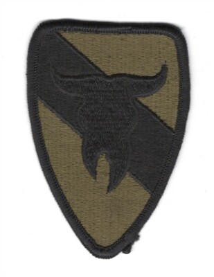 Army Patch: 163rd Armored Cavalry Regiment - subdued, merrowed edge | eBay