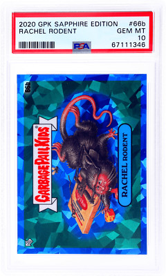2020 Garbage Pail Kids Sapphire Edition Rachel Rodent #66b PSA 10 | eBay