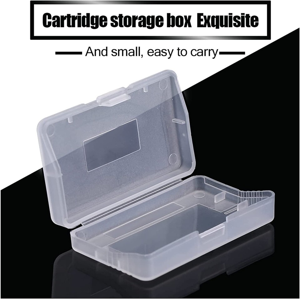 2-50 Lot Clear Cartridge Cases Nintendo Game Boy Advance GBA Games Dust ...