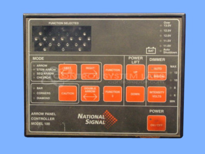** Repair Evaluation Only ** National Signal 2153772 Model 100 Arrow ...