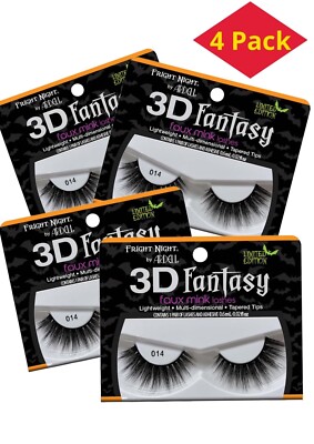 (pack of 4) Friday Night By Ardell Halloween Lightweight Lashes 3D ...