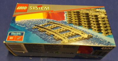 LEGO 4520 KurvenSchienen 9V/RC Eisenbahn mit OVP | eBay.de