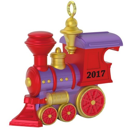 Teeny Toy Train 2017 Hallmark MINI Ornament Nostalgic Locomotive Engine ...