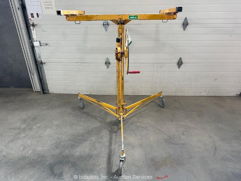 Sumner 2311 11' Portable Sheetrock Drywall Lift Jack Material Hoist ...