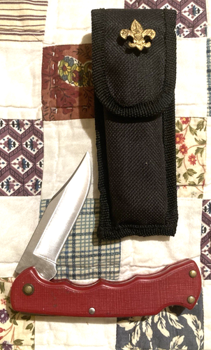 Boy Scouts of America Buck Scoutlite Folding Scout Lock Blade Knife ...