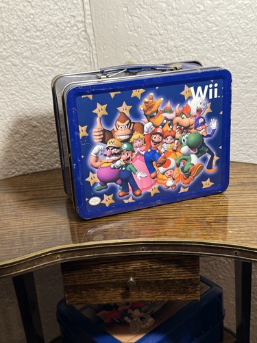Nintendo Wii Super Mario Metal Lunch Box – Mario, Luigi, Yoshi | eBay