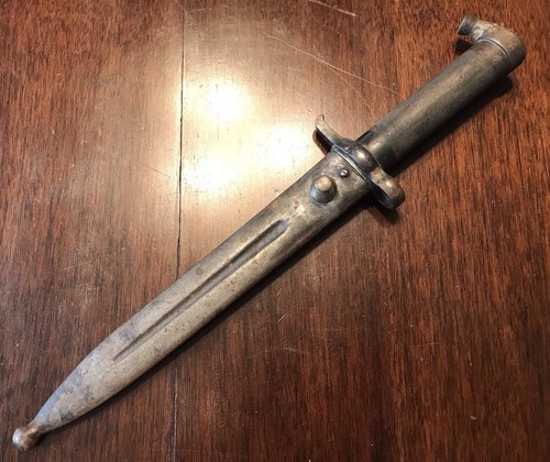 WWII Swedish M/1896 & M/1938 Short Mauser Rifle EJ AB Knife Bayonet ...