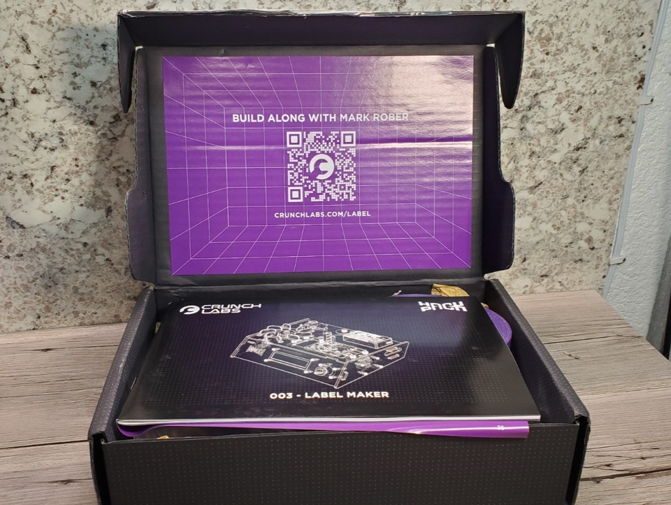 CrunchLabs by Mark Rober Hack Pack 003 Label Maker NEW in Open Box ...